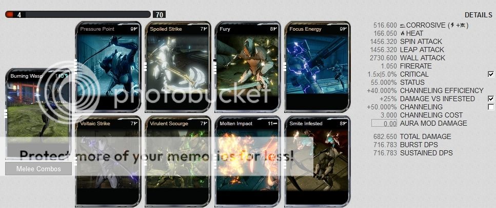 Lecta: 55% Status vs. ALL Factions (this build vs. Infested) | Teror of ...