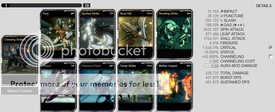 Dual skana Build against infested | Teror of Death Homepage