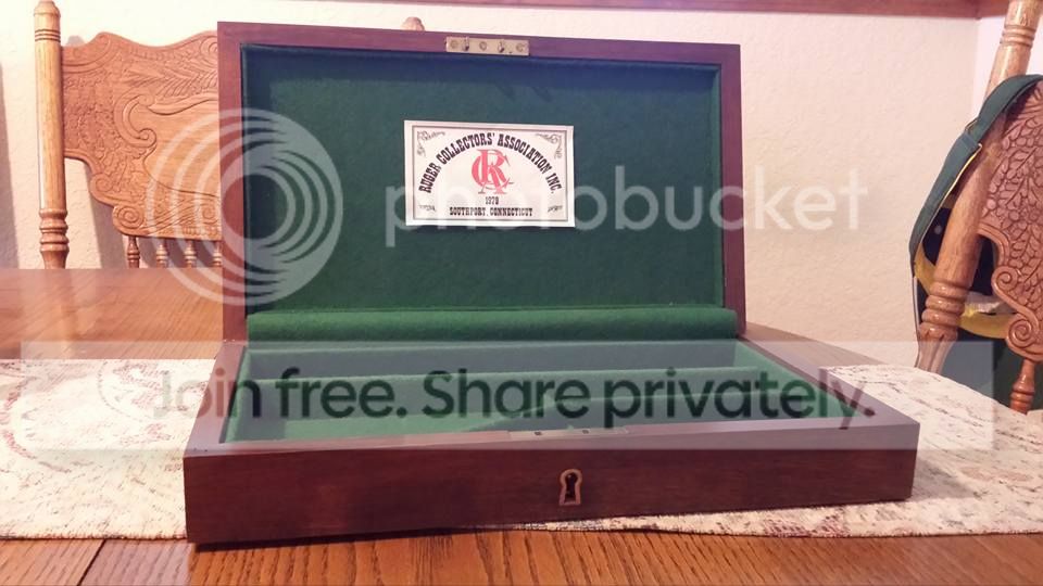 Ruger Old Army 44 Caliber Cap and Ball Wooden Gun Case/Box | RugerForum ...